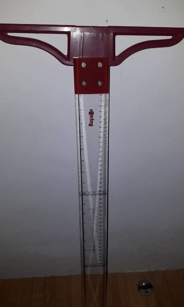 ROTRING COLLEGE SET AND T-SQUARE, Hobbies & Toys, Stationary & Craft ...