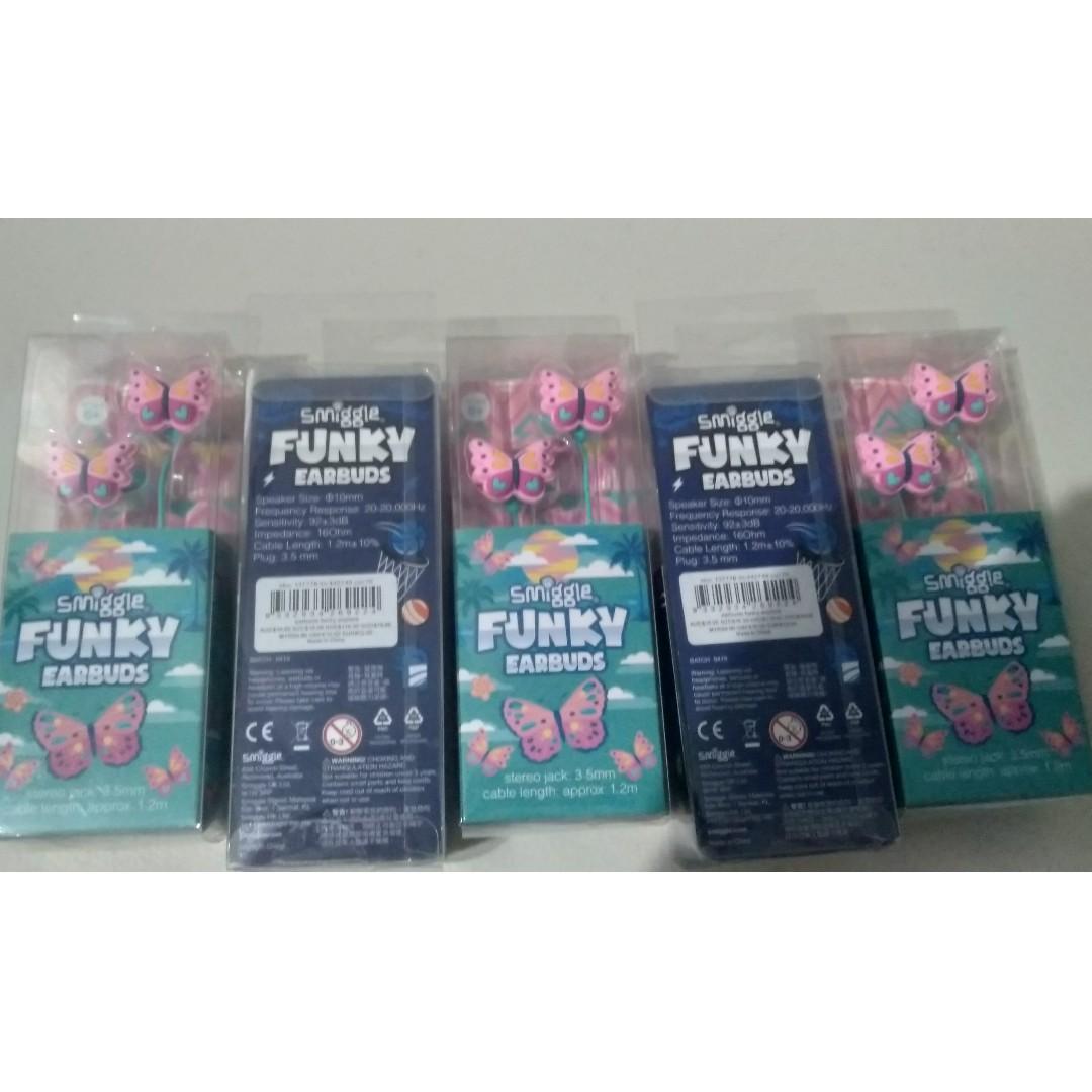 Smiggle-Explore Funky Earbuds, Audio, Earphones on Carousell