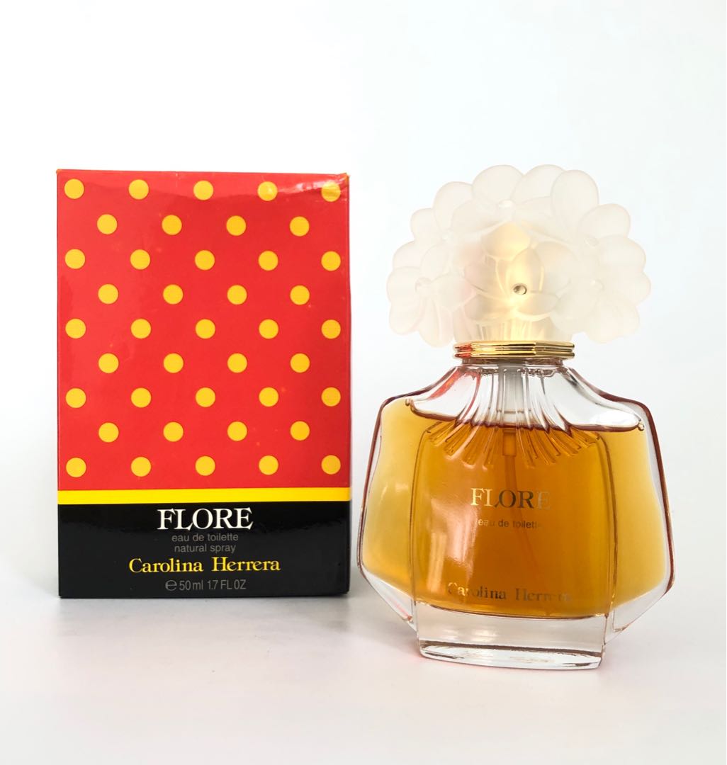 Vintage Carolina Herrera Flore, Beauty & Personal Care, Fragrance ...