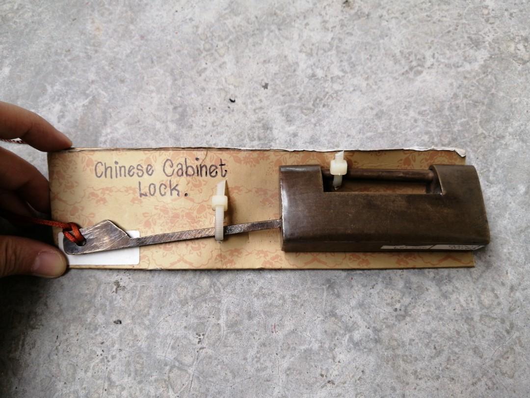 Vintage Chinese Cabinet Locks, Hobbies & Toys, Memorabilia ...