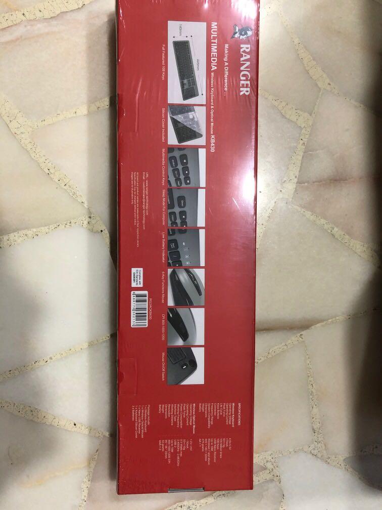 Wireless keyboard (Ranger), Computers & Tech, Parts & Accessories ...