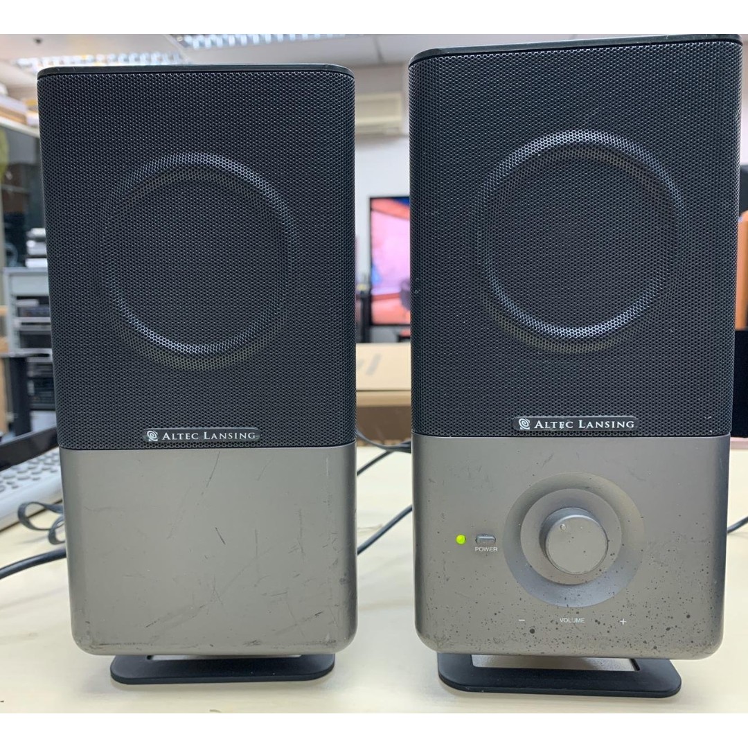 altec lansing 220 2.0 電腦喇叭 Active Speaker, 音響器材, Soundbar、揚聲器、藍牙喇叭、耳擴 ...