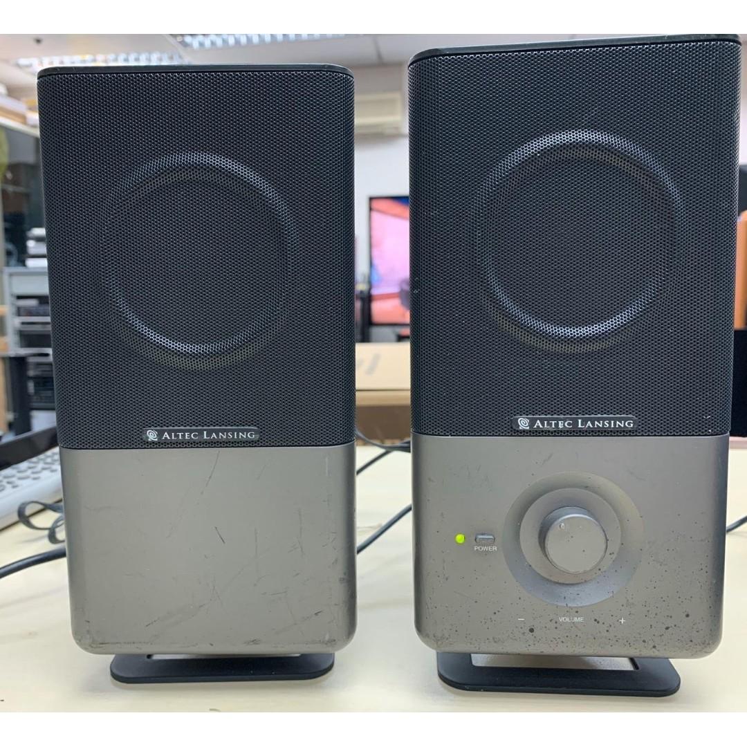 altec lansing 220 2.0 電腦喇叭 Active Speaker, 音響器材, Soundbar、揚聲器、藍牙喇叭、耳擴 ...