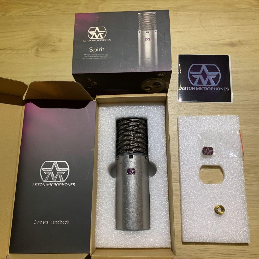 Aston Spirit Multi-Pattern Condenser Microphone, Hobbies & Toys, Music ...