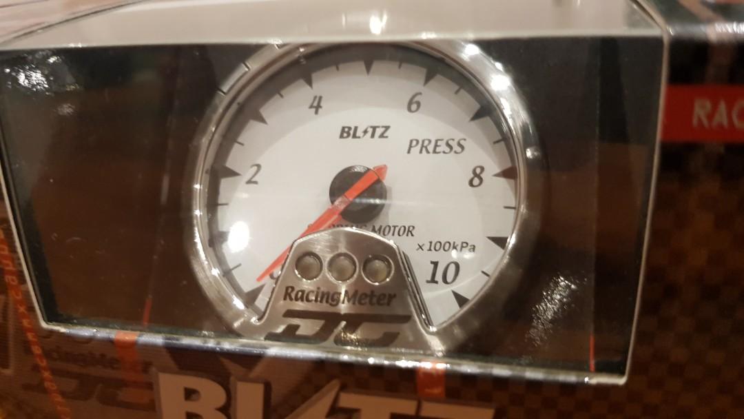 BNIB - Blitz DC2 Gauge x 3 (Boost, Temperature & Pressure) & Live Unit 2, Car Accessories ...