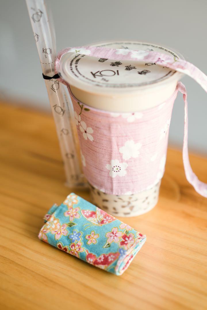 Bubble Tea drink sleeves, Everything Else on Carousell