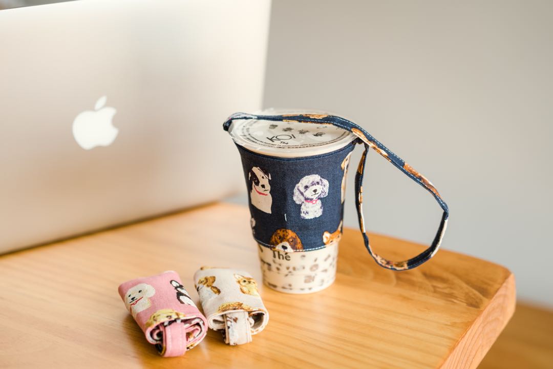 Bubble Tea drink sleeves, Everything Else on Carousell
