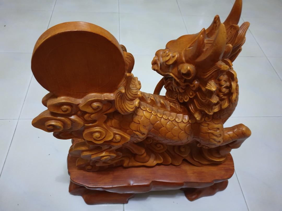 Chi Lin / Qi ling Statue, Hobbies & Toys, Memorabilia & Collectibles ...