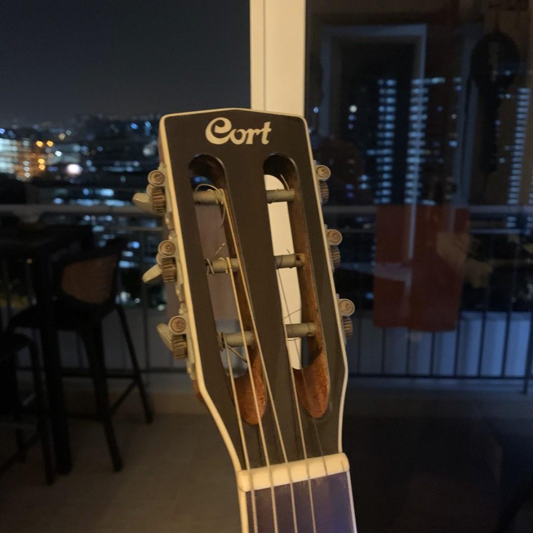 Cort L500-0 Acoustic Guitar, Hobbies & Toys, Music & Media, Musical ...