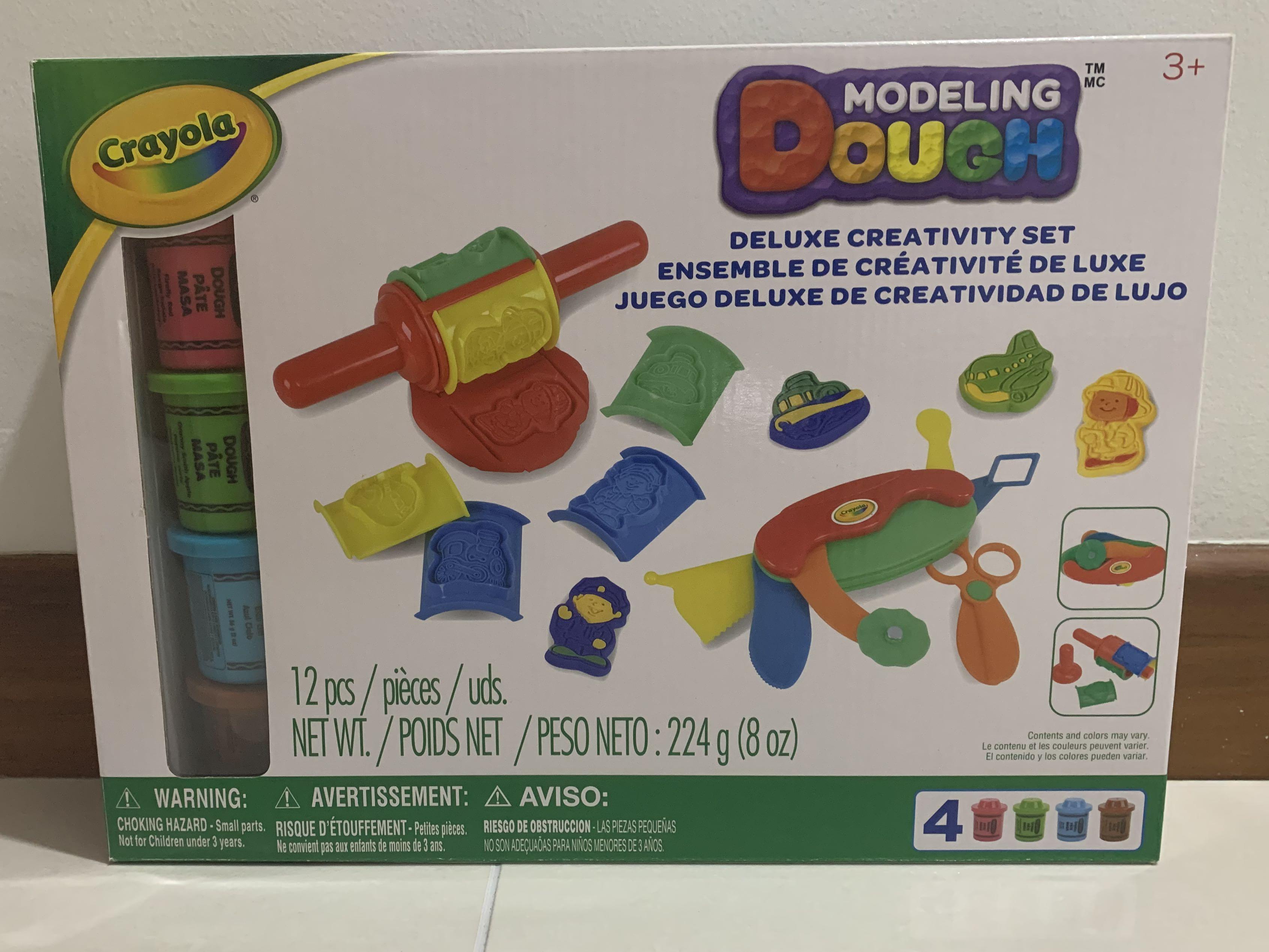 Crayola Modeling Dough Deluxe Creativity Set, Hobbies & Toys, Toys ...