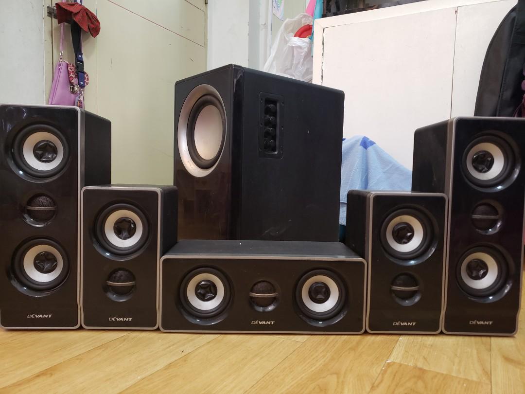 Devant speakers with subwoofer DV5130, Audio, Soundbars, Speakers ...