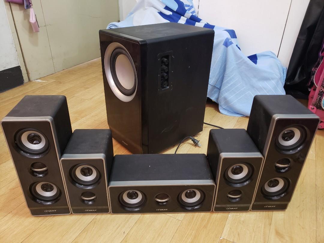 Devant speakers with subwoofer DV5130, Audio, Soundbars, Speakers ...