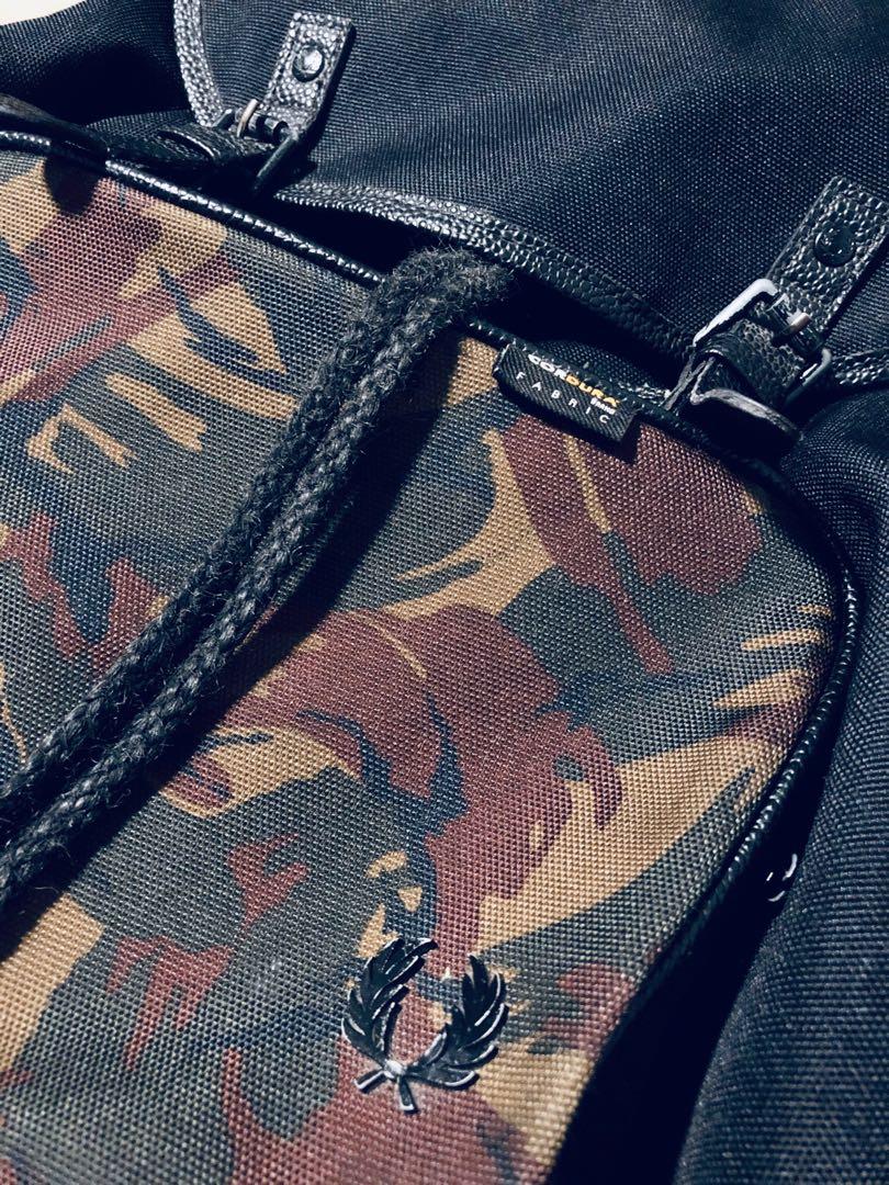 Fred Perry Backpack, Men's Fashion, Bags, Backpacks on Carousell