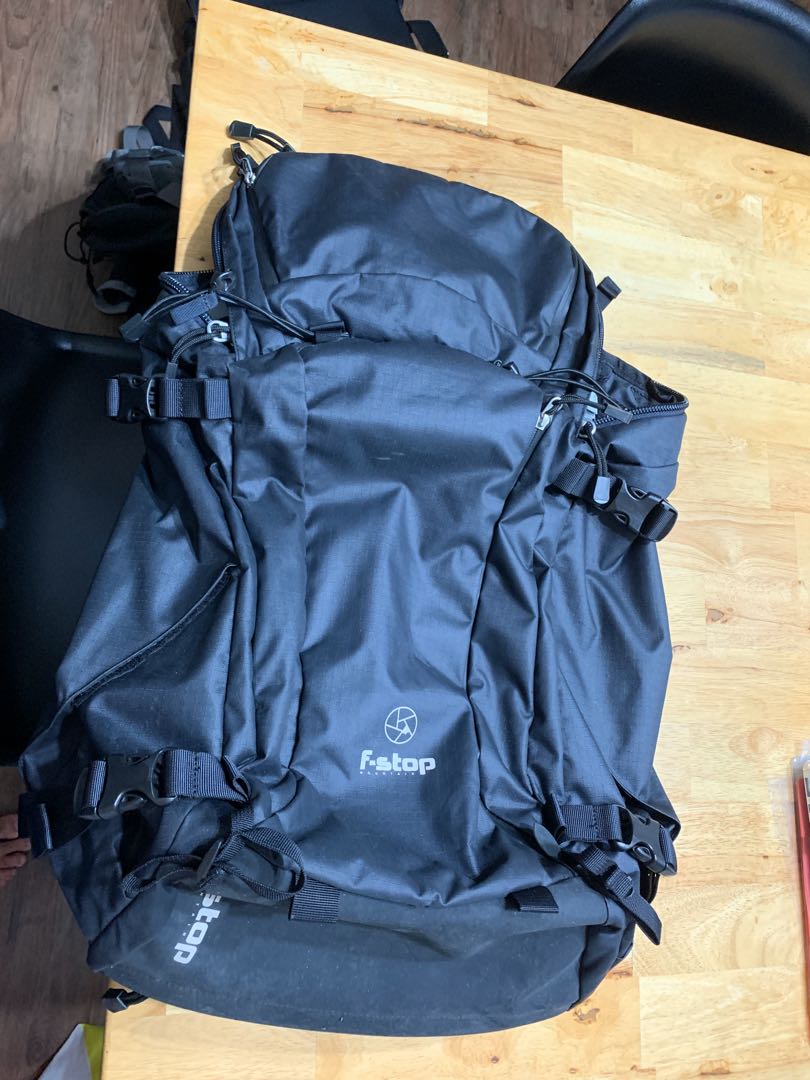 F-Stop Lotus matte black camera backpack with large ICU, Men's Fashion ...