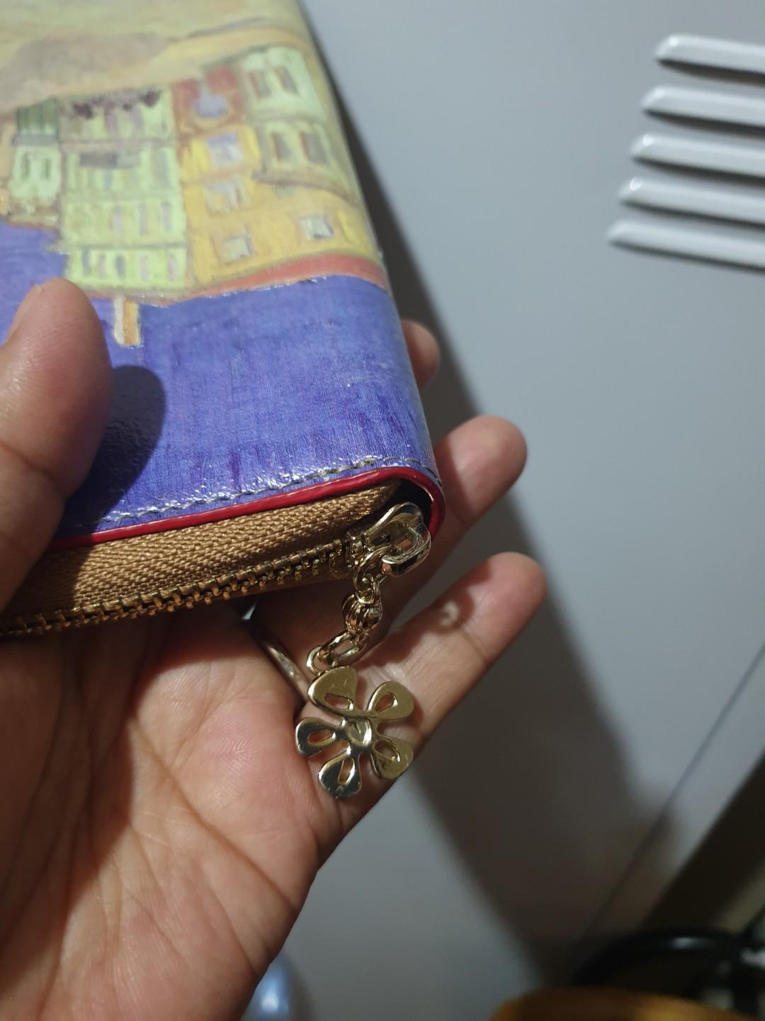 Hand Painted Design Wallet, Women's Fashion, Bags & Wallets, Wallets ...