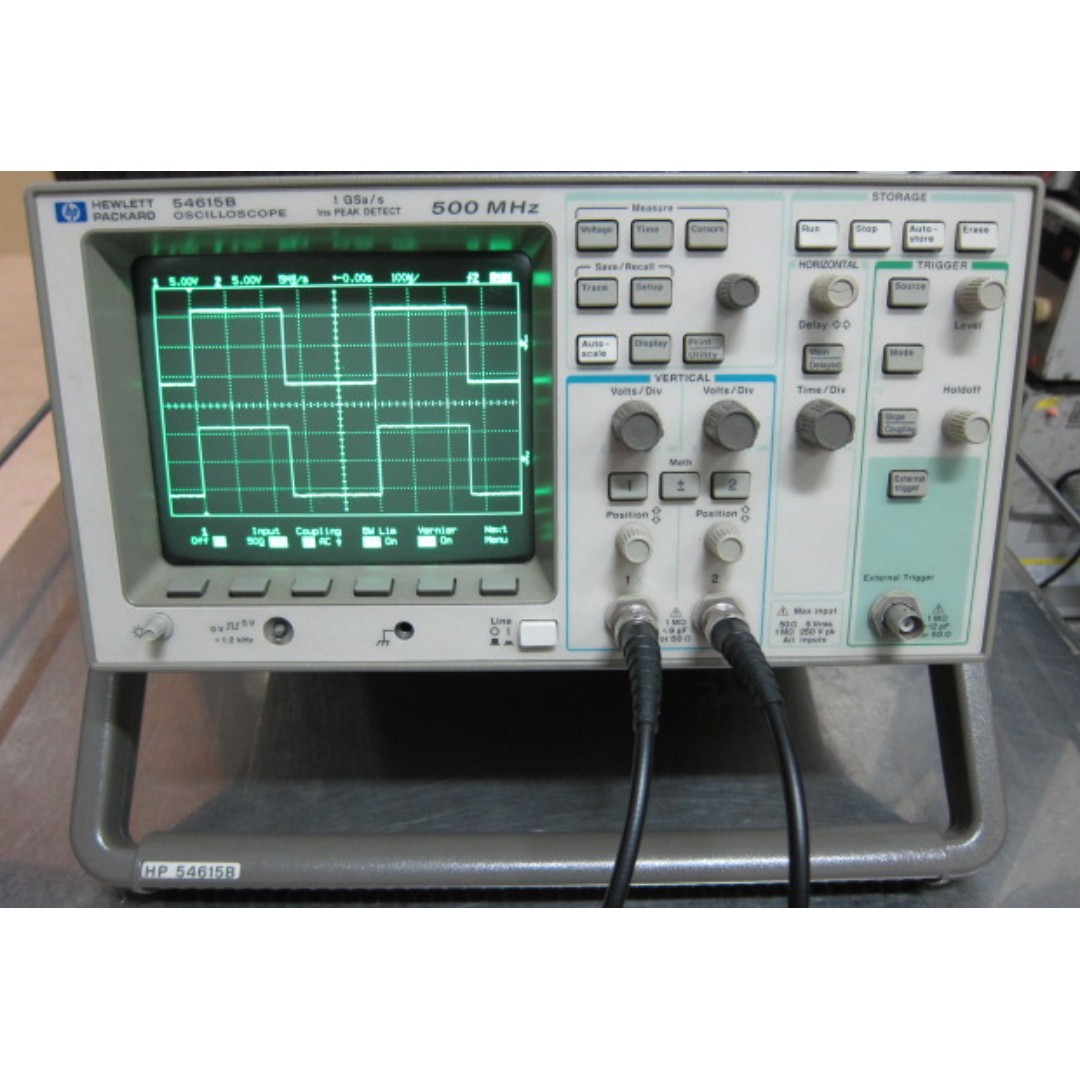 HP 54615B/54602B/54601B 500MHz 1GSa/s or 150MHz or 100MHz Digital ...