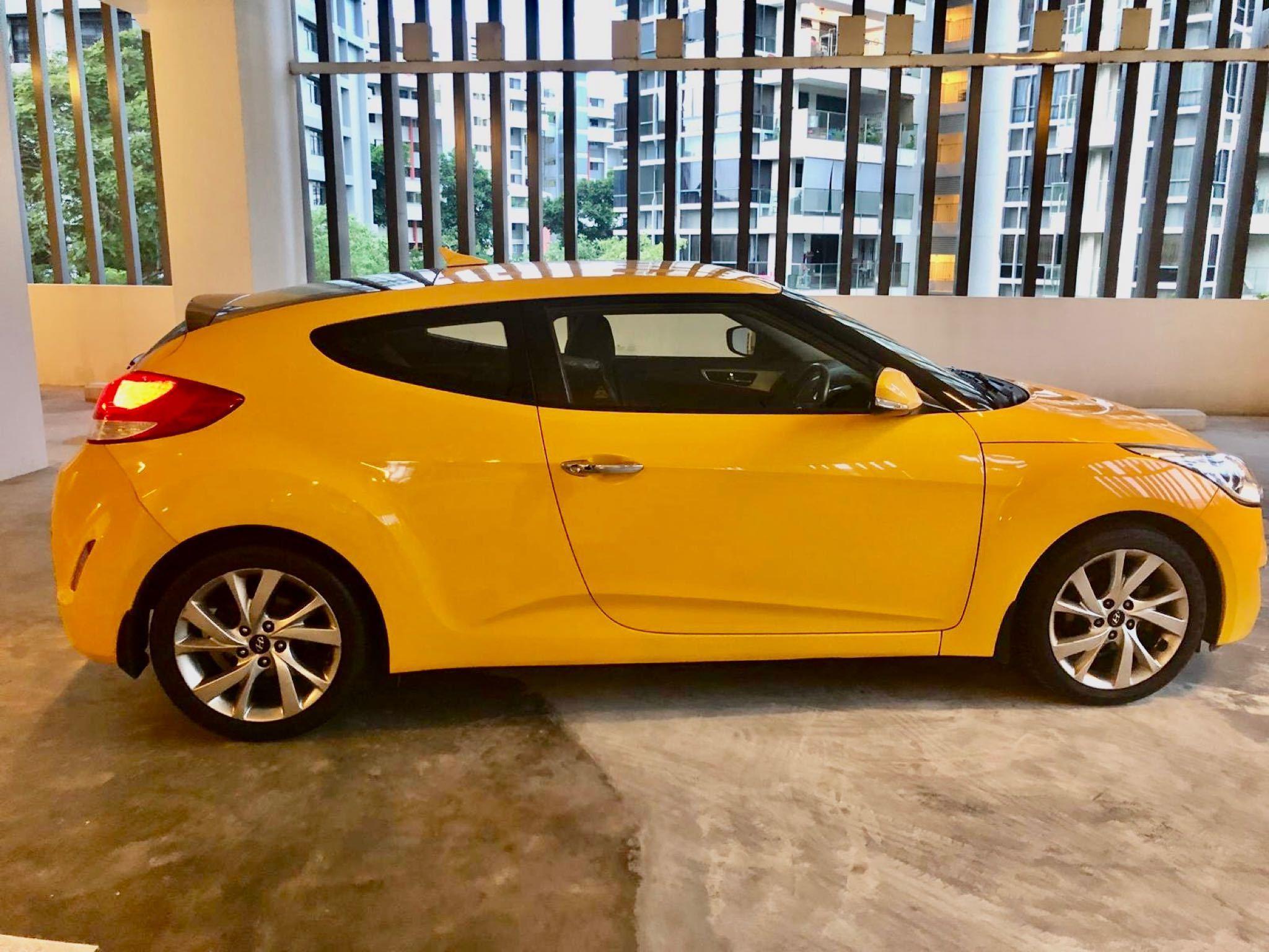 HYUNDAI VELOSTER FS 1.6 DOHC ABS A, Cars, Used Cars on Carousell
