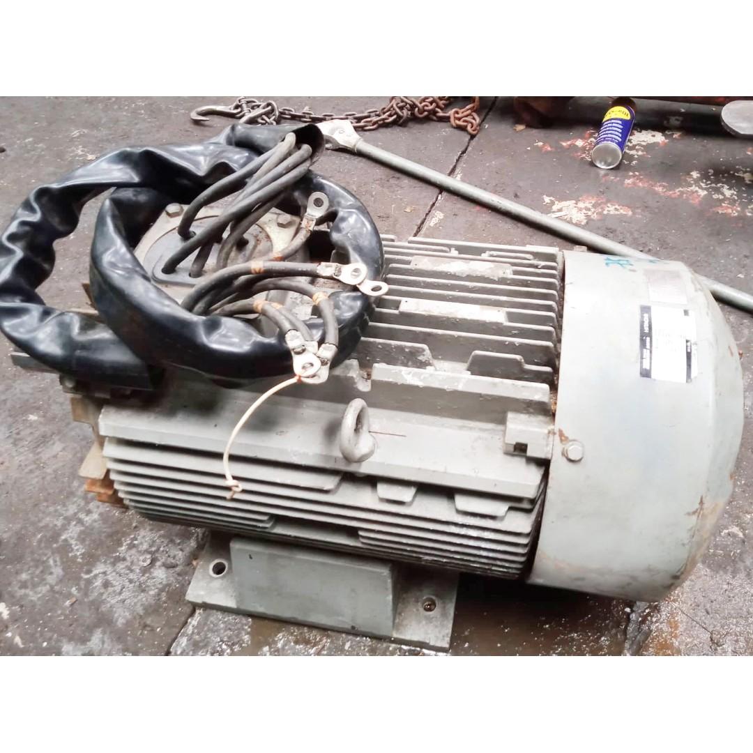 Induction Motor 75 hp horsepower 75hp Hitachi from Japan, Commercial ...