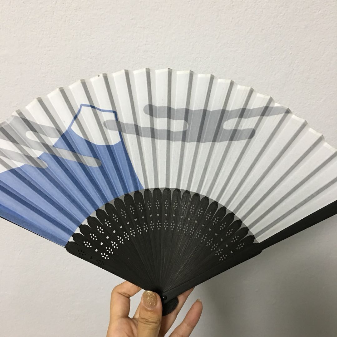 Japanese Mount Fuji Fan, Women's Fashion, Accessories, Others on Carousell