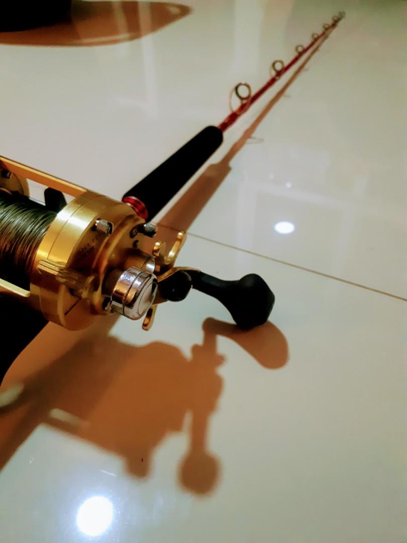 Jigging Master 50B ML & shimano calcutta 700B, Sports Equipment ...