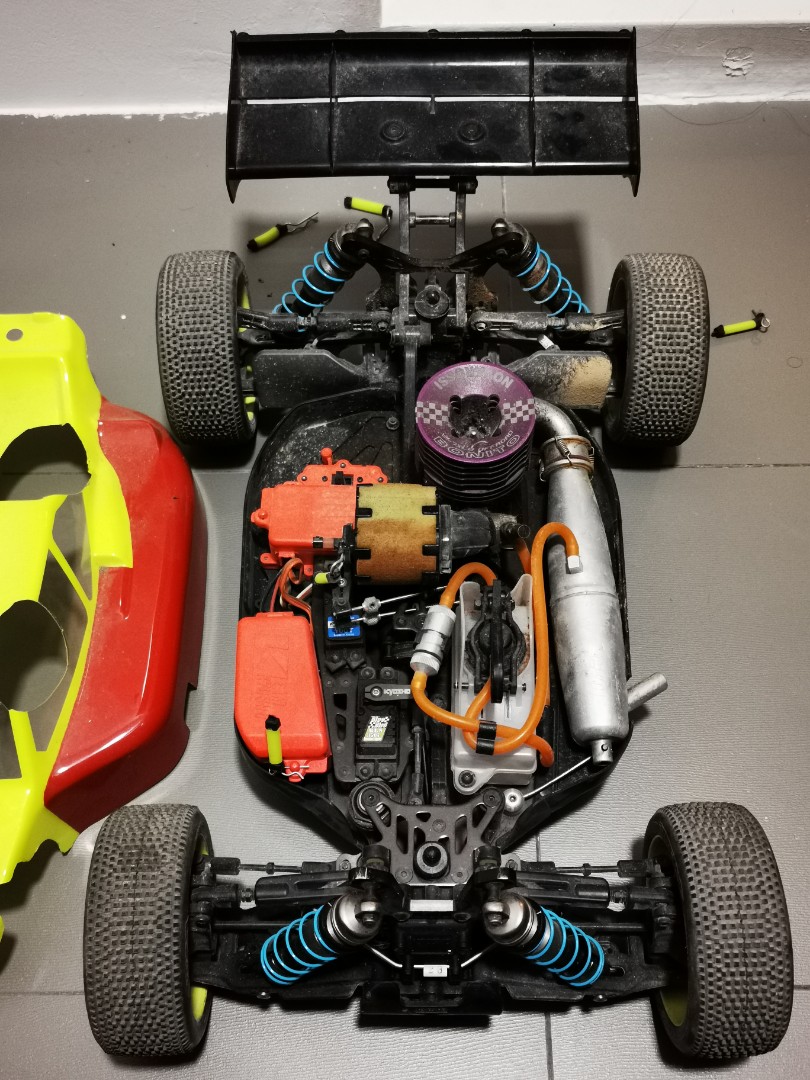 Kyosho Nitro buggy TKI3 MP9, Hobbies & Toys, Toys & Games on Carousell