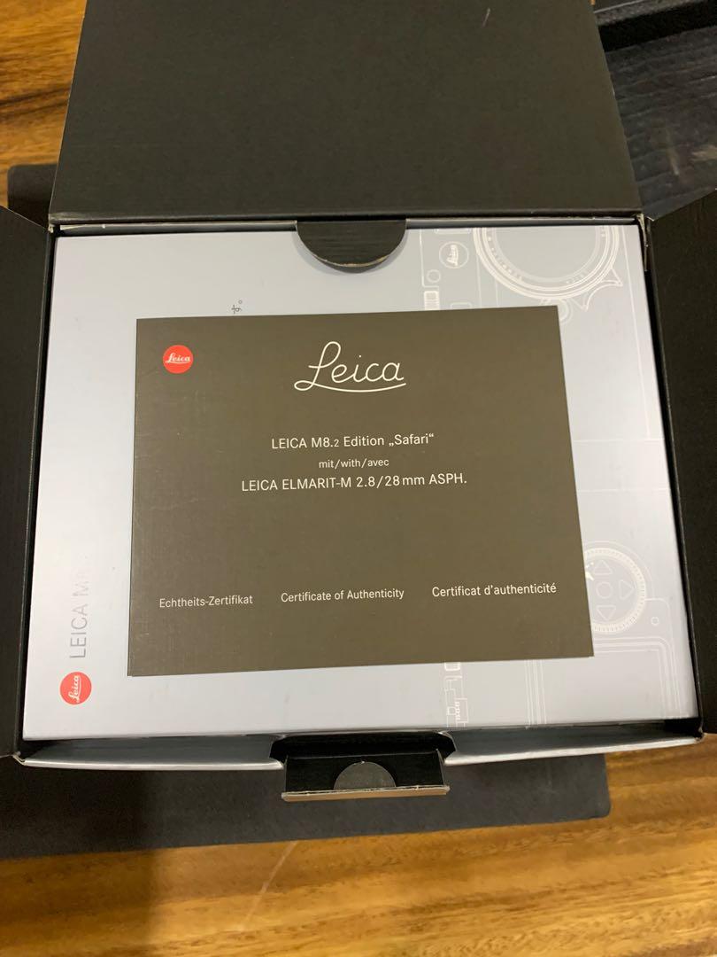 Leica M8.2 Safari Edition Full Kit, Photography, Lens & Kits on Carousell