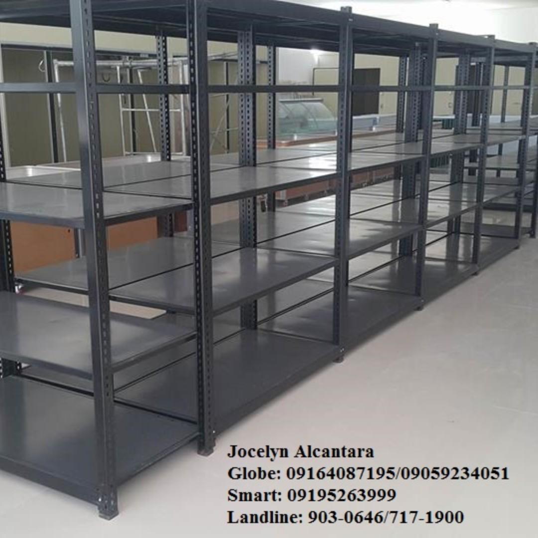 metal shelves racks steel, Furniture & Home Living, Home Improvement ...