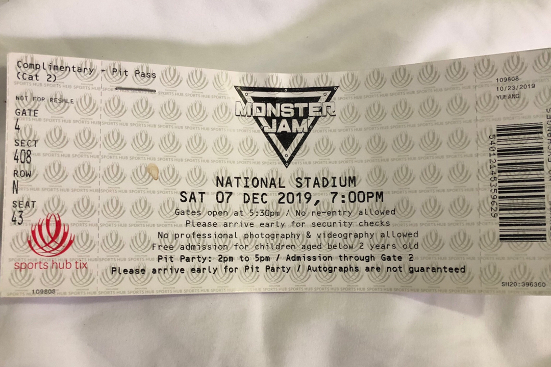 MONSTER JAM tickets with PIT PASS, Tickets & Vouchers, Event Tickets on ...