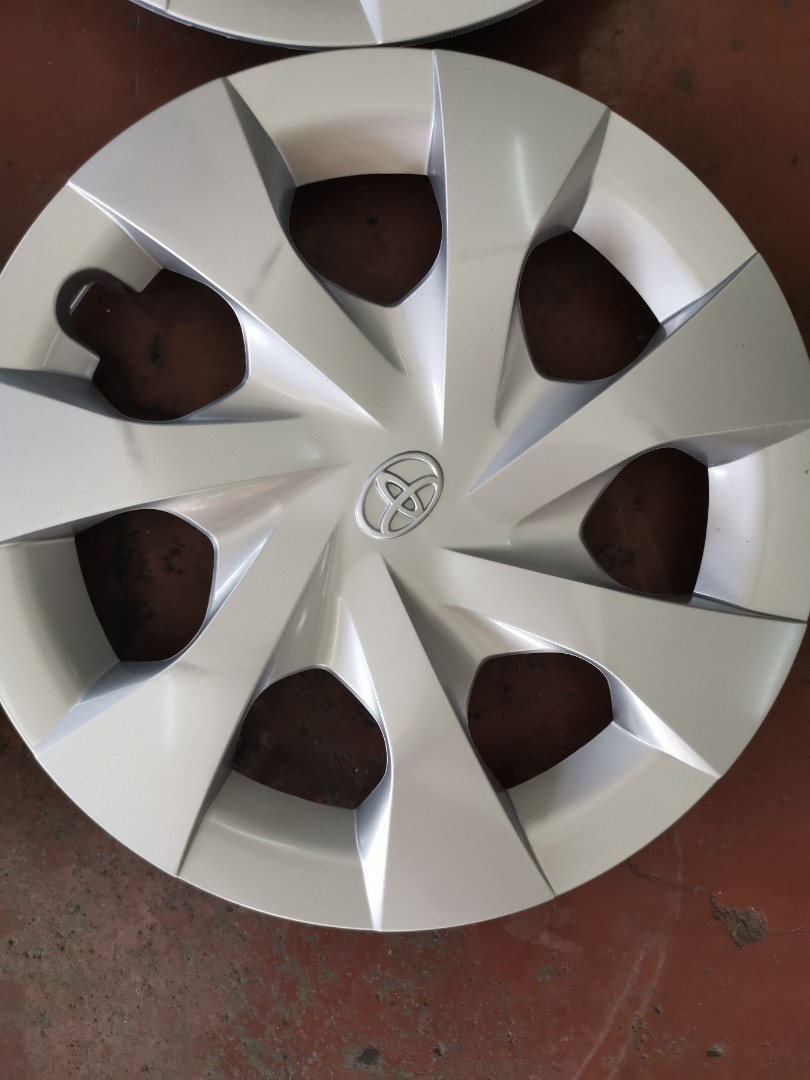 New Toyota Vios Hub Cap Size 14, Car Parts & Accessories, Mags and ...