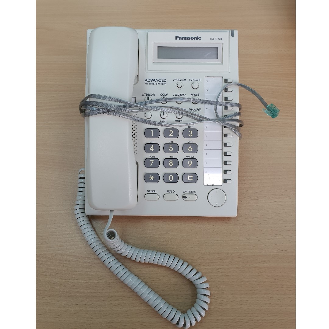Panasonic KX-T7730 with Free Delivery, Computers & Tech, Office & Business Technology on Carousell