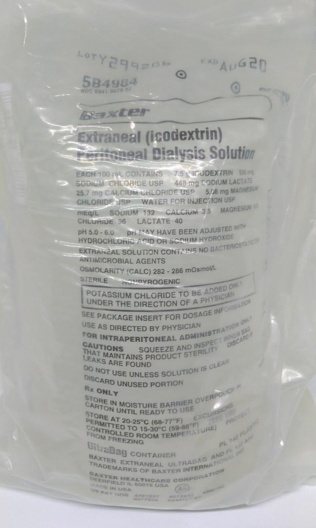 Peritoneal Dialysis Solutions on Carousell