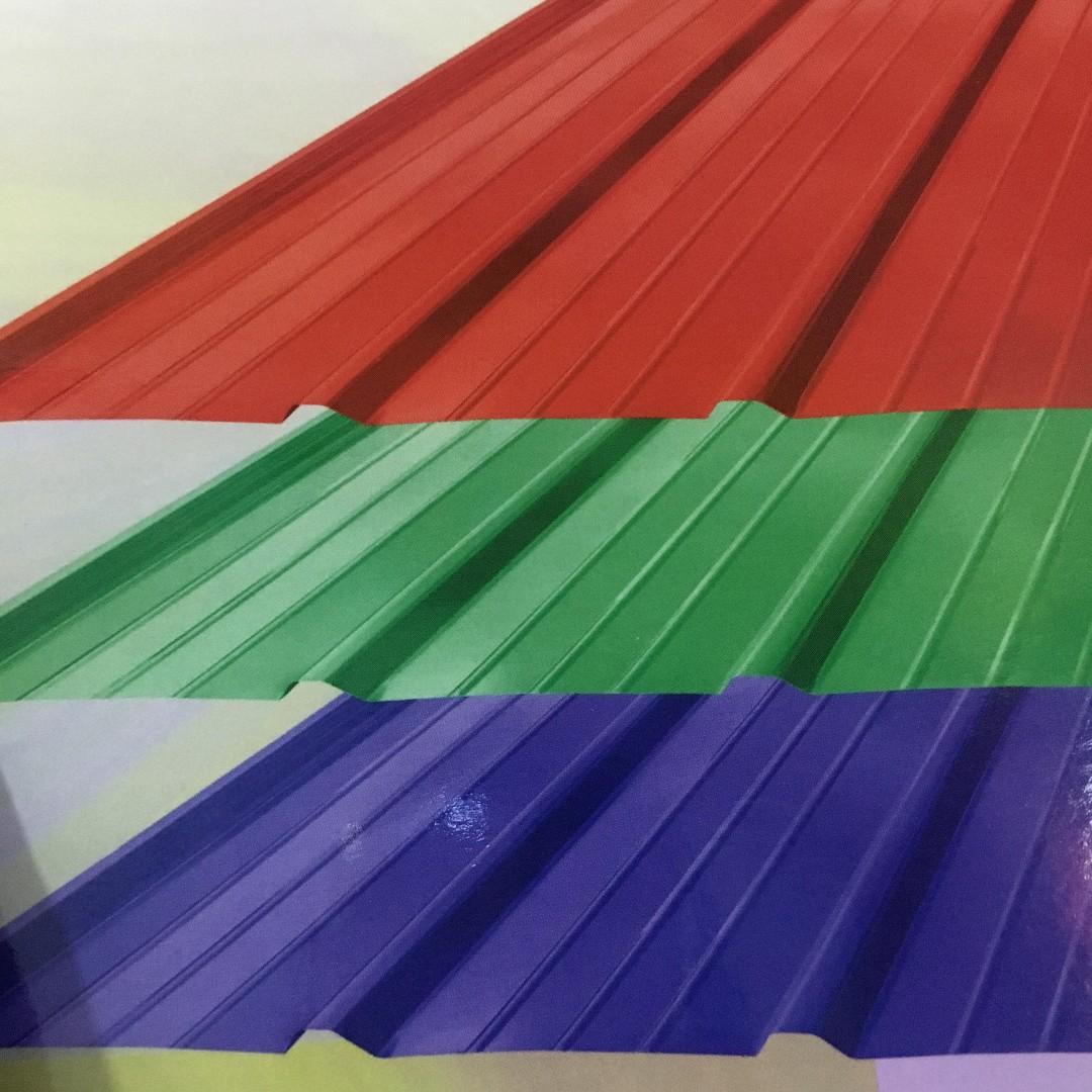 PRE-PAINTED RIBTYPE ROOFING, Commercial & Industrial, Construction ...