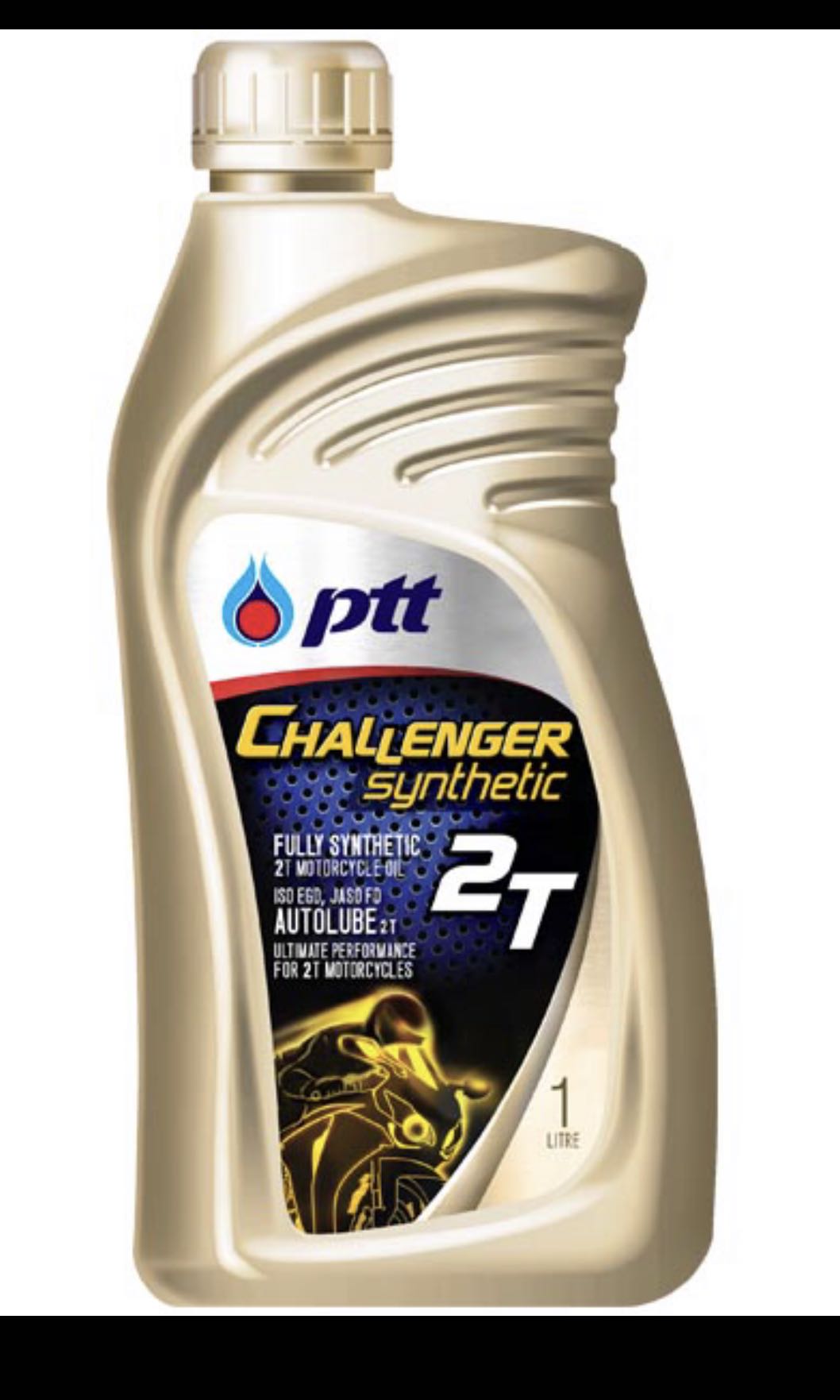 PTT LUBRICANTS CHALLENGER SYNTHETIC 2T engine oil, Motorcycles ...