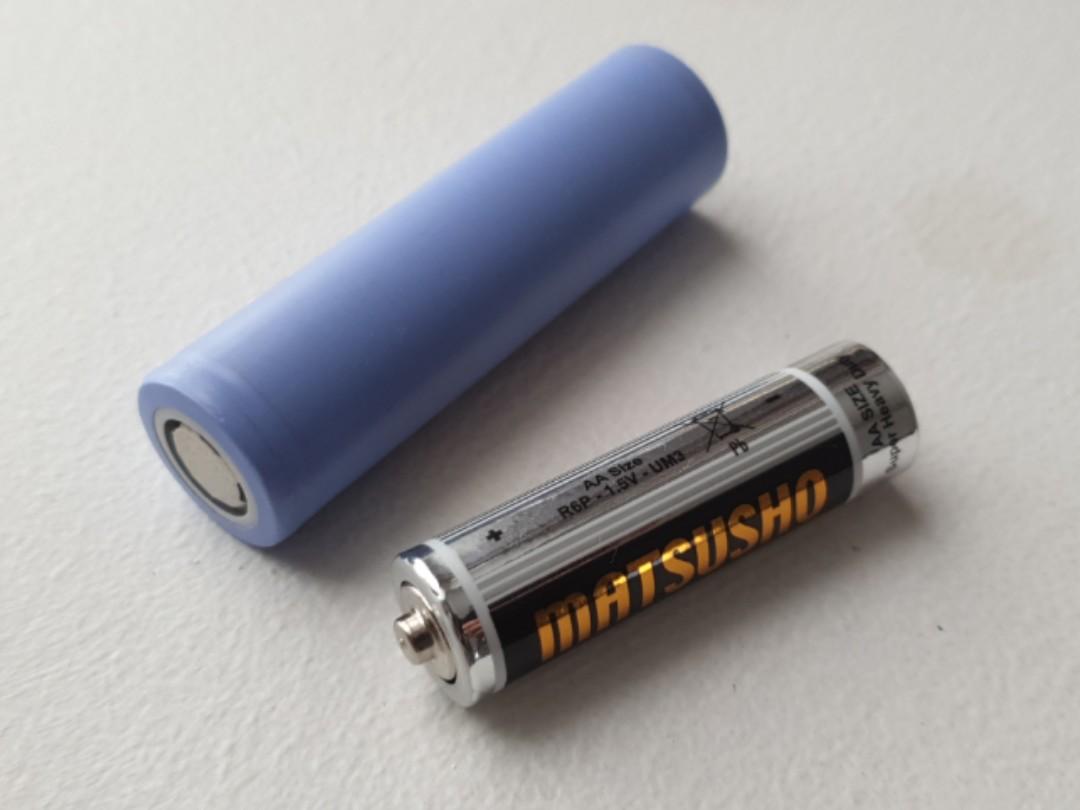 18650 Rechargeable Lithium Battery 4pcs 2200 mAH 3.7v authentic Gong ...