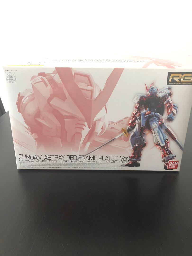 RG Astray Red Frame Plated Version, Hobbies & Toys, Toys & Games on ...