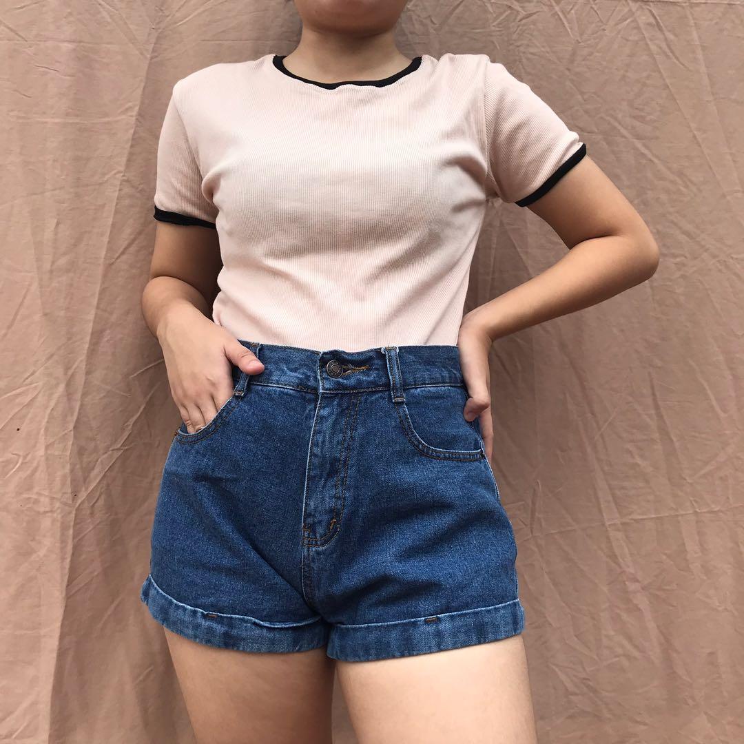 Ribbed Ringer Top, Women's Fashion, Tops, Sleeveless on Carousell