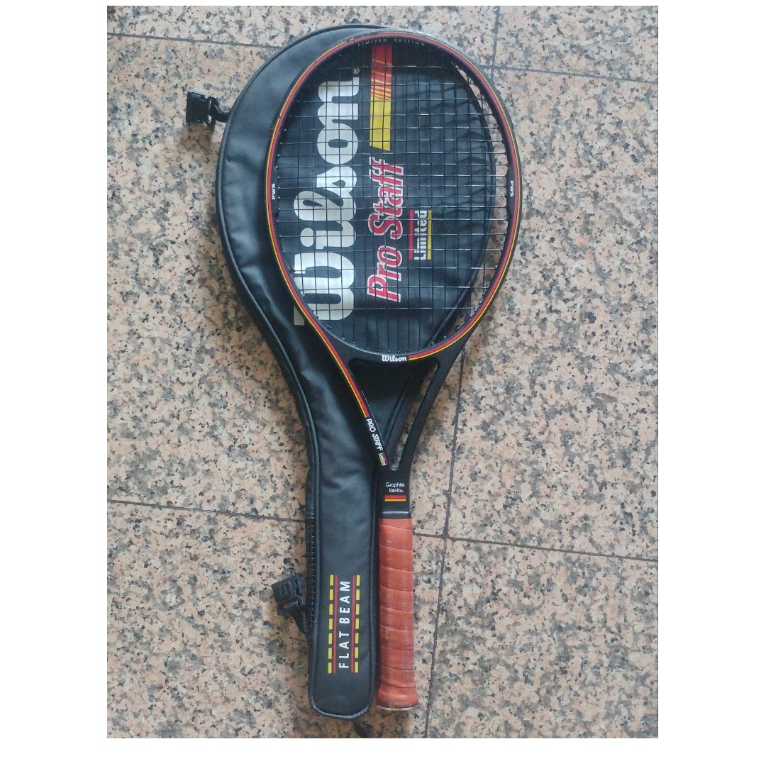 Sale : Rare Wilson Pro Staff Ltd. Edition tennis racket, Sports, Sports ...