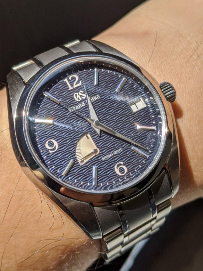 SBGA389 GS Spring Drive "Nihonbashi river" dial, JDM 30 pieces limited ...