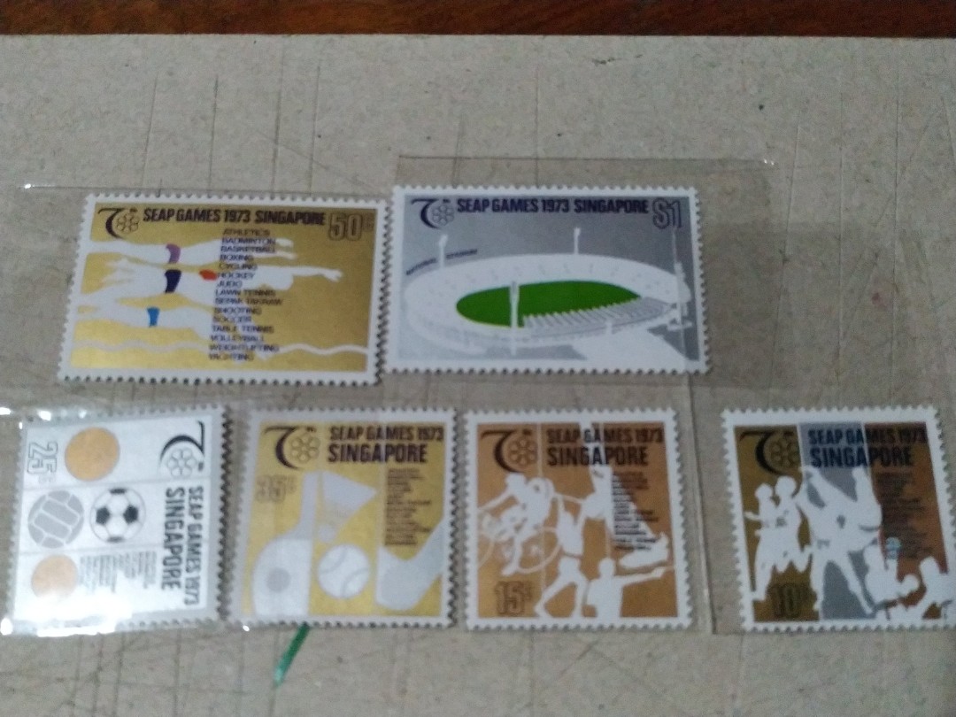 Singapore 1973 Stamp - 7th SEAP Games, Hobbies & Toys, Memorabilia ...