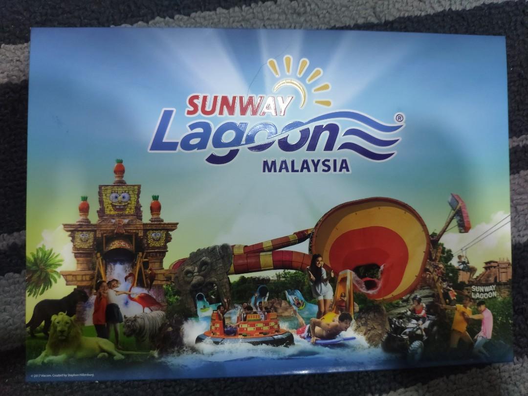 Sunway Lagoon Ticket Admission All Park 4 Tickets, Tickets & Vouchers ...