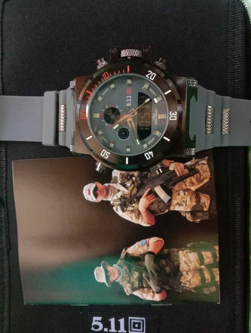 Tactical steel watch 511, Men's Fashion, Watches & Accessories, Watches ...