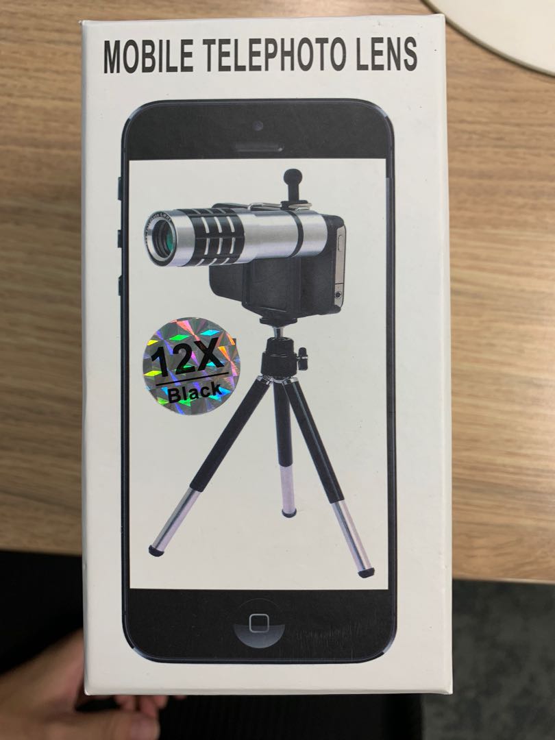 Telephoto lens 12x, Photography, Lens & Kits on Carousell