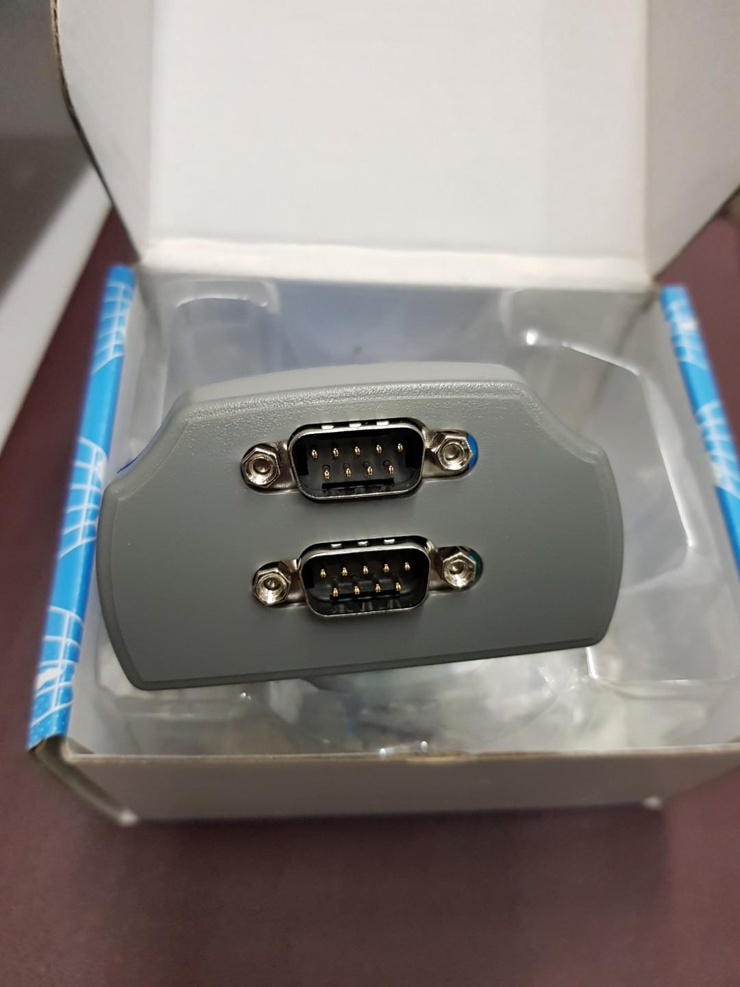 USB To RS232 ×2 Port Com, Computers & Tech, Parts & Accessories, Cables ...