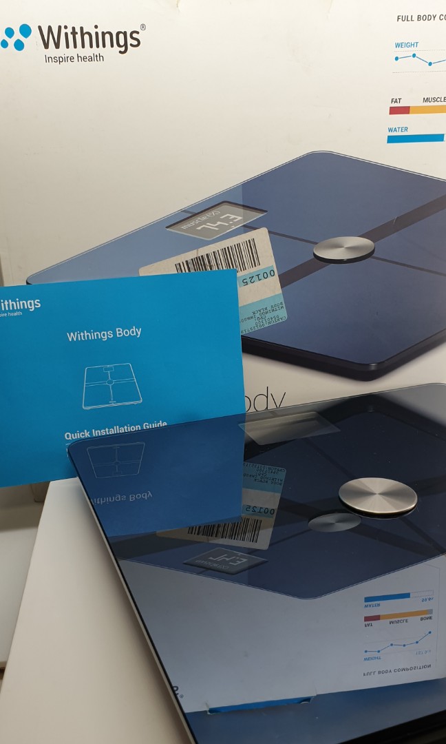 Withings Smart Full Body Analyzer Digital Scale, Computers & Tech ...