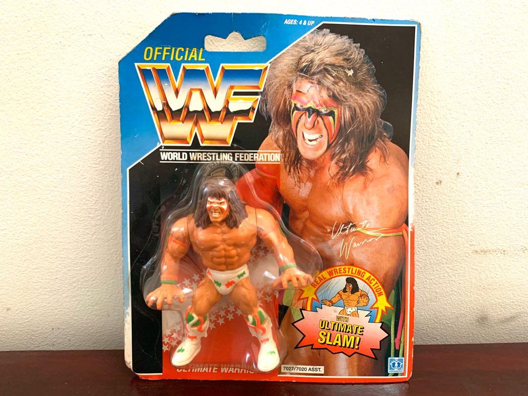 wwf wrestling hasbro ultimate warrior action figure, Hobbies & Toys ...