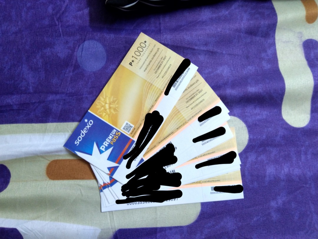 10k Sodexo Premium GCs, Tickets & Vouchers, Store Credits on Carousell