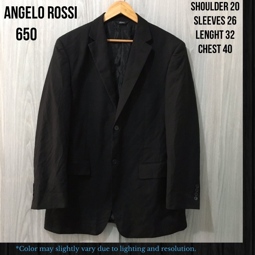 Angelo Rossi Coat/Suit, Men's Fashion, Tops & Sets, Formal Shirts on ...