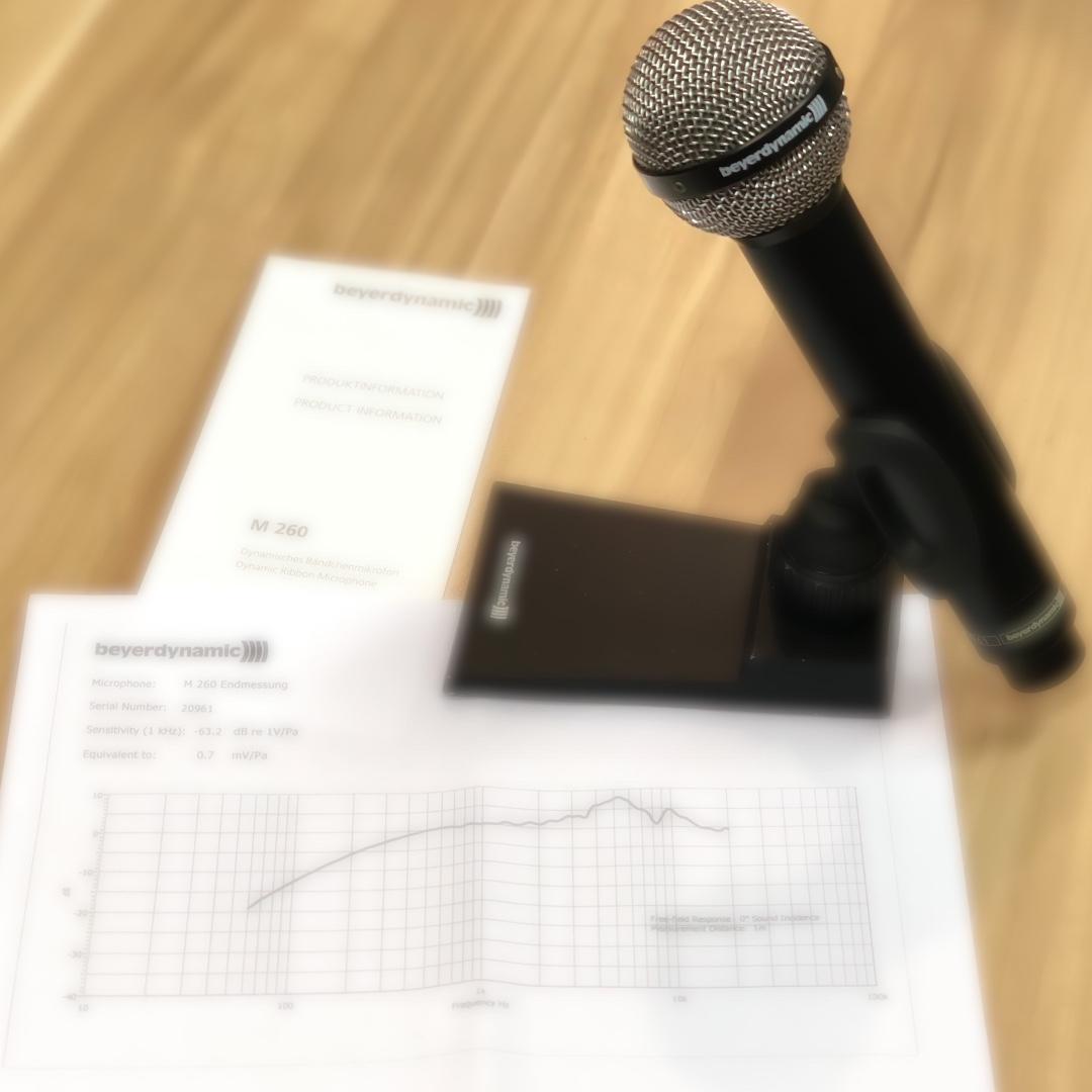 beyerdynamic M260.80 Ribbon Microphone, Audio, Other Audio Equipment on ...