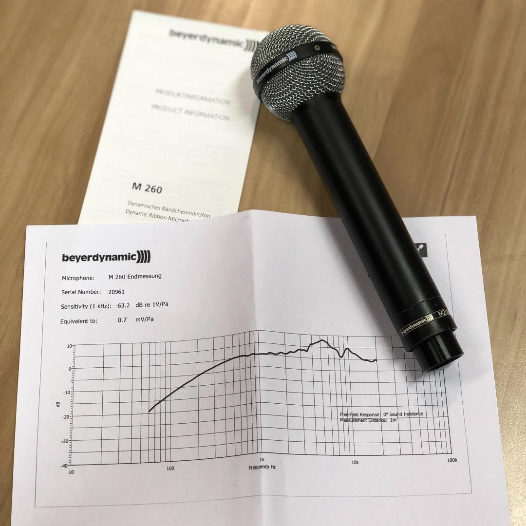 beyerdynamic M260.80 Ribbon Microphone, Audio, Other Audio Equipment on ...