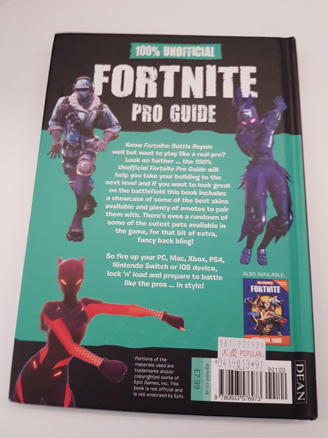 BN 100% Unofficial Fortnite Pro Guide, Hobbies & Toys, Books ... BN 100% Unofficial Fortnite Pro Guide, Hobbies & Toys, Books ...